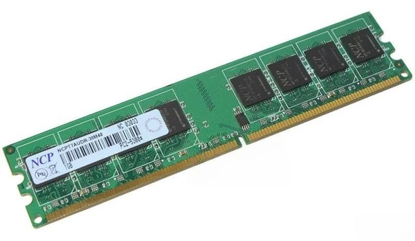 Модуль оперативной памяти Ncp Ddr2 1gb Pc6400 800mhz Oem1 ГБ Ddr2 1gb