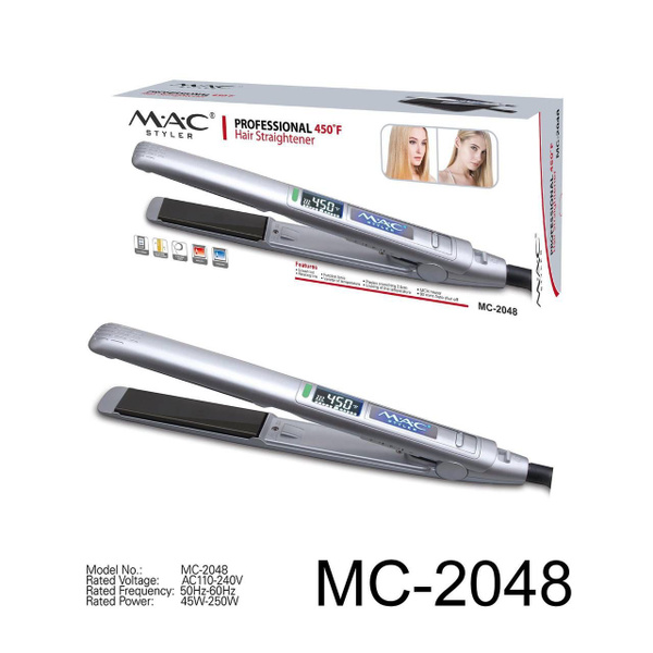 Выпрямитель для волос MAC styler MAC--2048 - купить по доступным ценам в интернет-магазине OZON ...