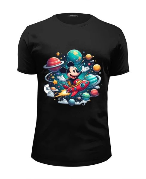 Термонаклейка на все виды и любой цвет одежды (DTF) Микки Маус, Дисней, Мышка, Герой мультика ...