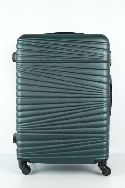 Чемодан Chemodan 360 большой из ABS пластика на 4-х съемных колесах с кодовым замком (Atlantic ...