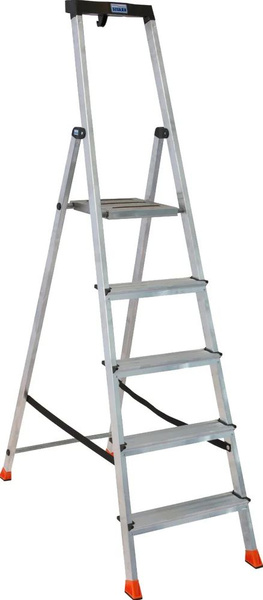 Стремянка Krause Monto Safety 128959 5 ступеней, односторонняя - купить ...