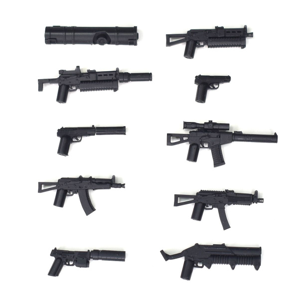 Набор оружия для минифигурок G BRICK DESIGN Russian modern pack V1 ...