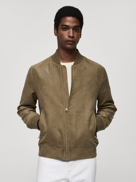 Бомбер MANGO Man BERO купить на OZON по низкой цене (1682030996)