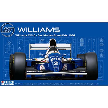 Сборная модель Машинка Fujimi-09058F 1/20 F1 Williams FW16 San Marino ...