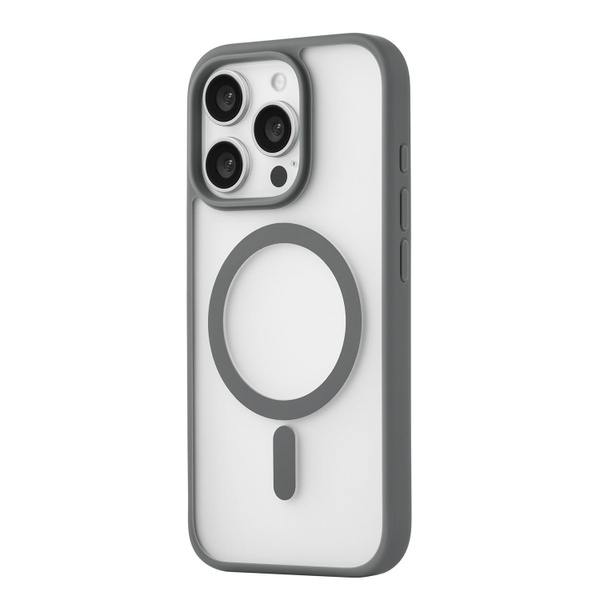 Чехол для iPhone 16 Pro uBear Cloud Mag Case силк-тач, MagSafe ...