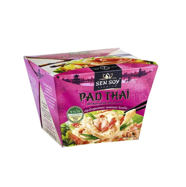 Лапша рисовая Sen Soy Premium Pad Thai, 125 г - купить с доставкой по ...