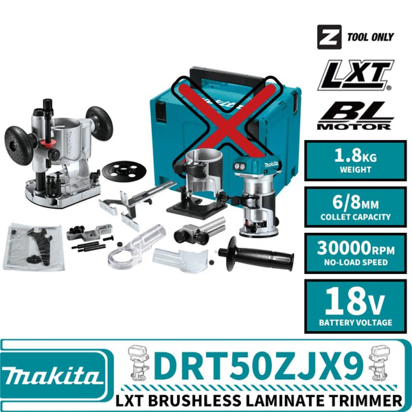 Характеристики Makita DRT50 Бесщеточный аккумуляторный триммер для ...