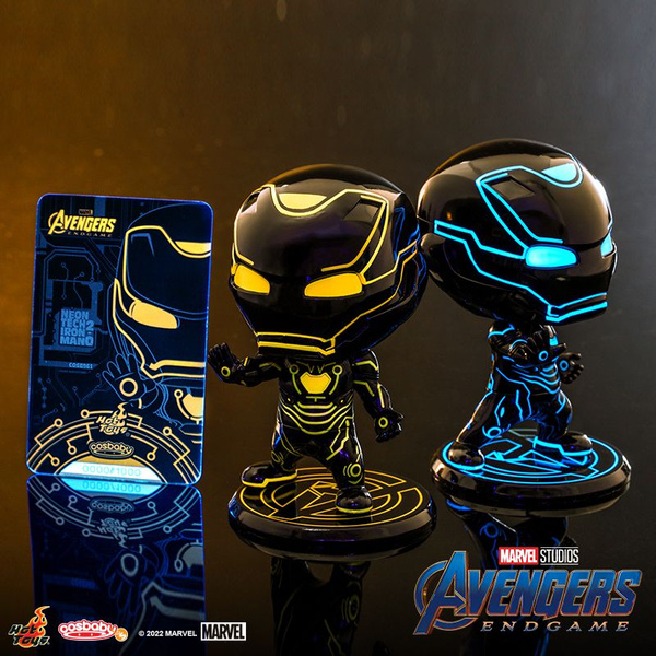 Фигурки Набор мини-фигурок HotToys Avengers 4: Endgame Iron Man (Tron ...