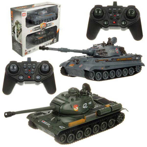 Танковый бой на радиоуправлении, Veld Co / Игрушка танк на пульте ...