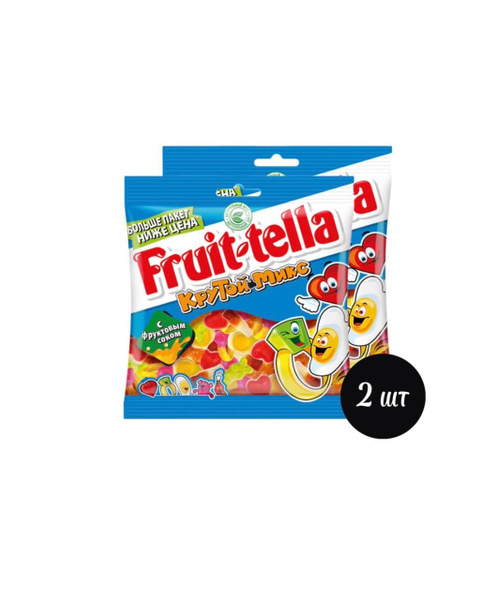 Мармелад Fruittella Крутой Микс жевательный 150 г х 2 шт - купить с доставкой по выгодным ценам ...