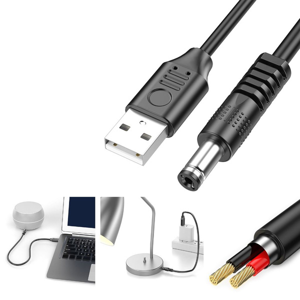 Характеристики USB-концентратор,USB на DC маленькое круглое отверстие 5V зарядный кабель - 1.5 м ...