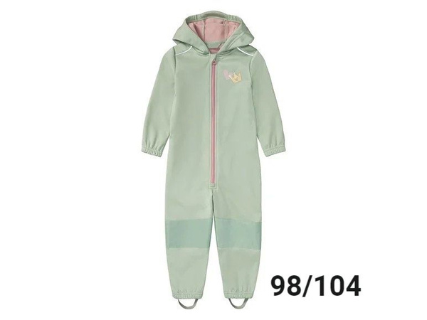 комбез софтшелл р.98/104 светло-мятный, Девочки, размер 98, 104, материал Softshell — купить в ...