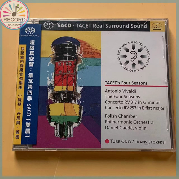 TACET Real Surround Sound TACET's Four Seasons CD настоящий Герметичная ...