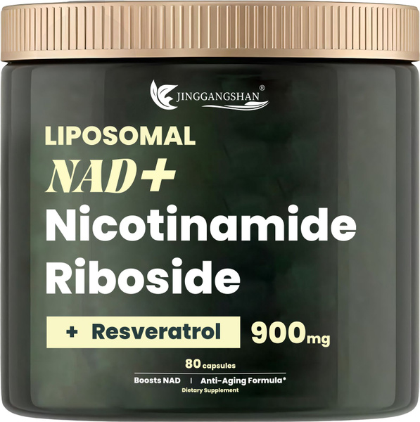 NAD+Nicotinamide Riboside+Resveratrol 900мг 80 капсул купить на OZON по ...