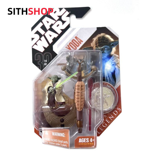 Фигурка Hasbro Star Wars 30th Anniversary Collection Yoda 3.75 Inch ...