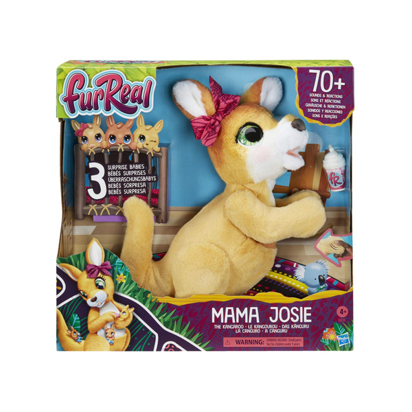 Hasbro FurReal Mama Josie the Kangaroo / Детская плюшевая интерактивная ...