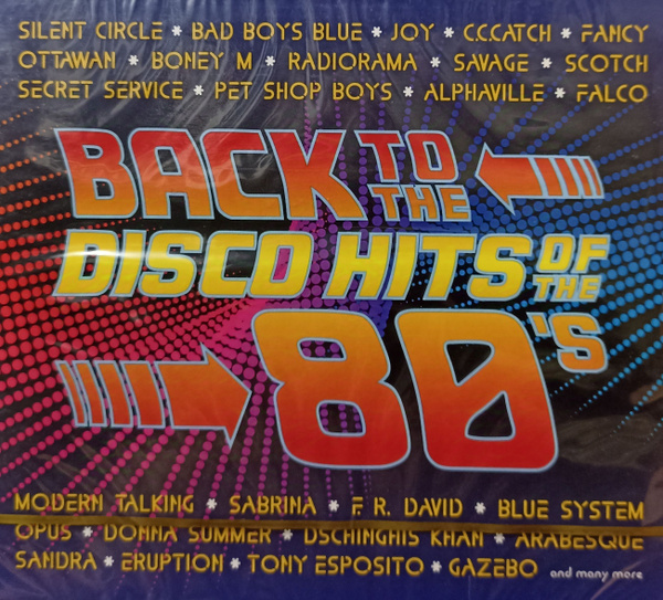 CD Back to the Disco Hits of the 80's . 2 CD. Коллекционное издание ...