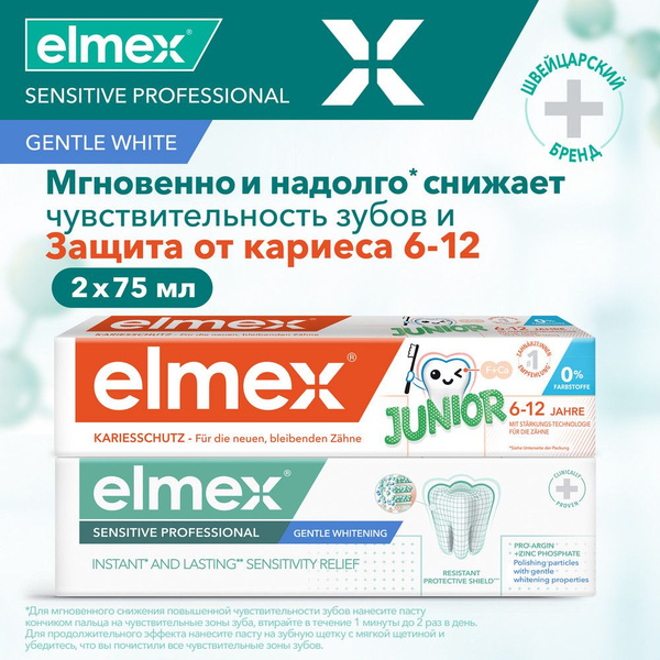 Зубная паста Elmex Sensitive Professional для чувствительных зубов ...