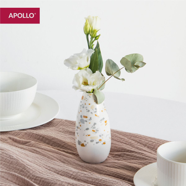 Ваза декоративная APOLLO "Terrazzo" 12 см купить c доставкой на OZON по ...