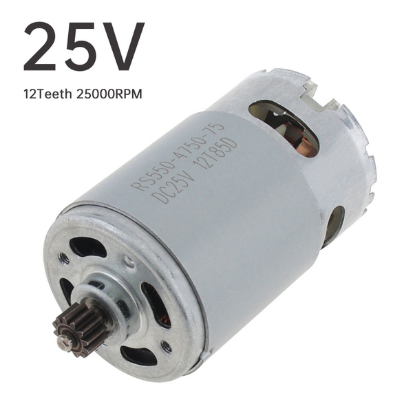 1 шт RS550 12 зубцов 25 В 25000 об/мин микро DC мотор купить на OZON по ...