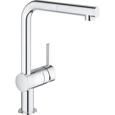 Спиральный смеситель для мойки Grohe Minta Single Control 32168000 ...