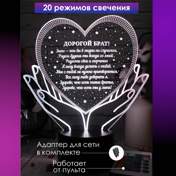 Оригинальный подарок брату на день рождения др Новый год купить на OZON ...
