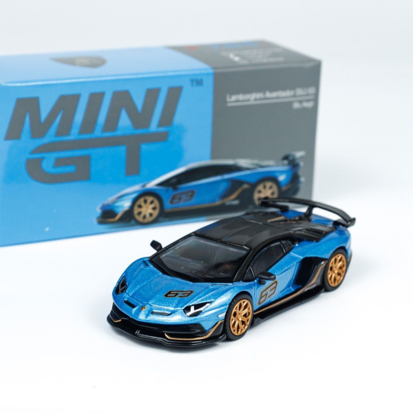 Модель коллекционная Mini GT 1:64 #784 Lamborghini Aventador SVJ 63 ...