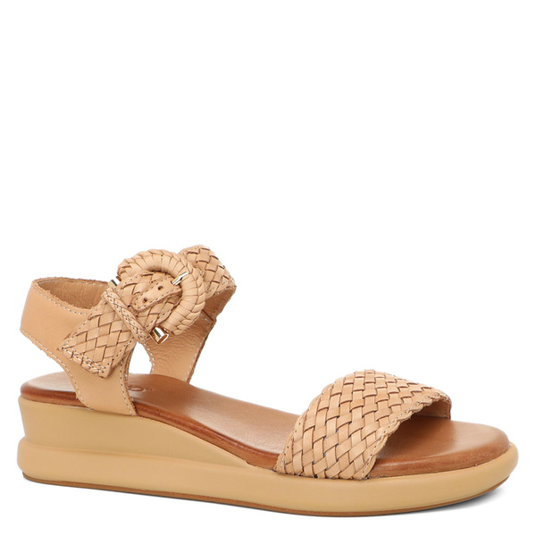 Босоножки Женский Inuovo Танкетка Натуральная кожа, размер 38 Лето Турция купить c доставкой на ...