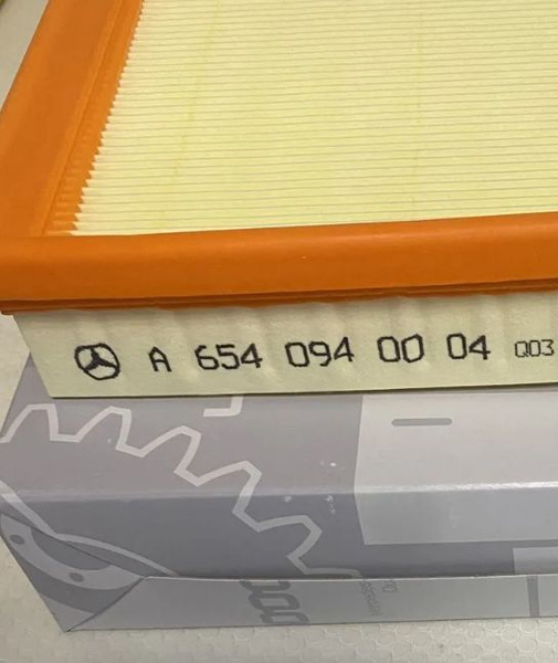 Mercedes-Benz Фильтр воздушный Пылевой арт. A6540940004, 1 шт. купить ...