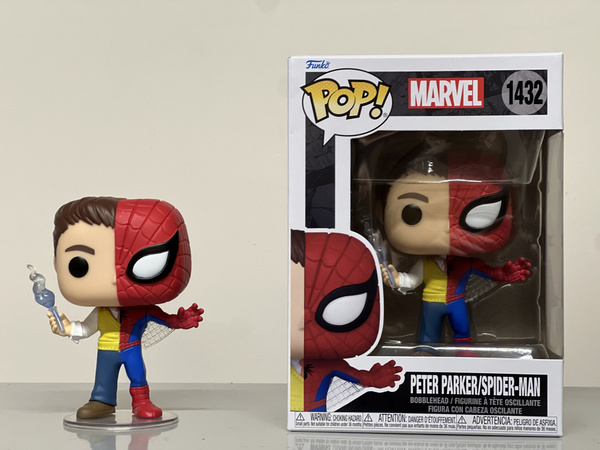 Фигурка Funko Pop! Peter Parker / Spider-Man Split - Фанко Поп Питер ...