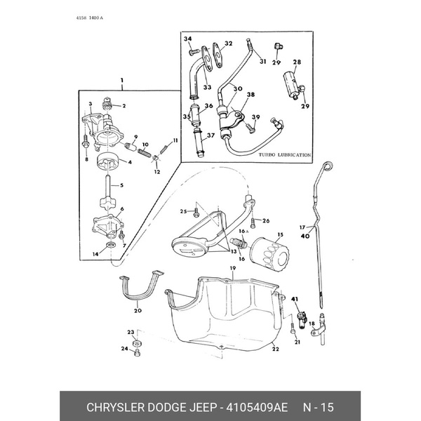 Фильтр масляный дв. chrysler MOPAR 04105409AE купить на OZON по низкой ...