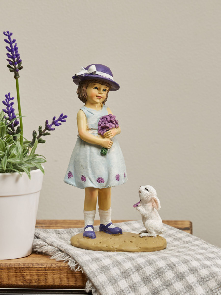 Статуэтка / Фигурка Lefard "Лавандовая Весна" 8 х 5 х 14 см купить на OZON по низкой цене ...