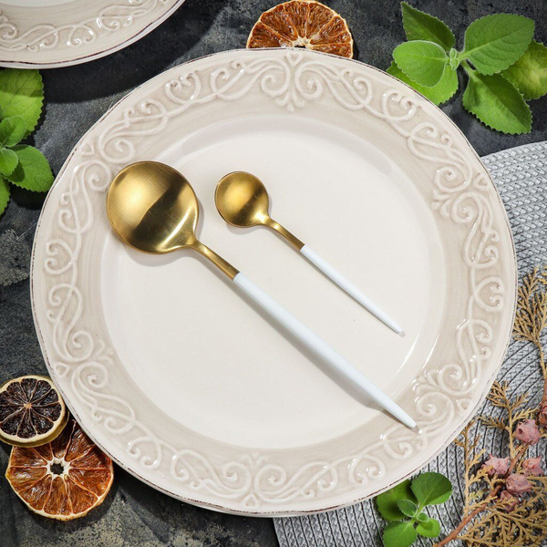 Тарелка DANIKS, Керамика, диаметр 27 см купить c доставкой на OZON по низкой цене (1416947075)