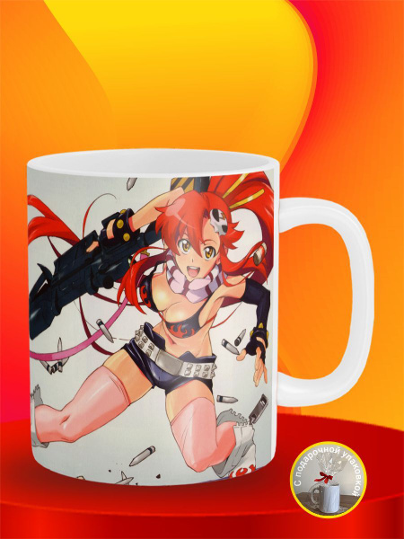 Кружка Geek Merch "Гуррен-Лаганн Gurren Lagann_13", 330 мл купить c ...