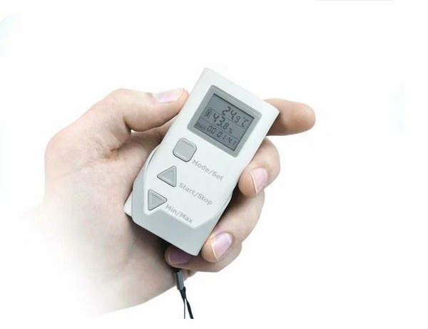 Логгер температуры и влажности с дисплеем HT-165 (AAA) (W3195RU ...