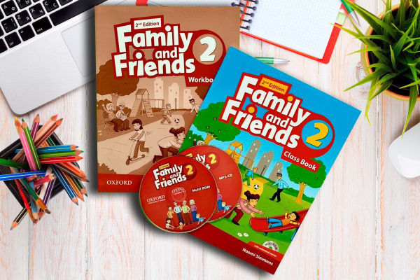 Family and Friends 2 (2nd edition/2 издание). КОМПЛЕКТ: Учебник ...