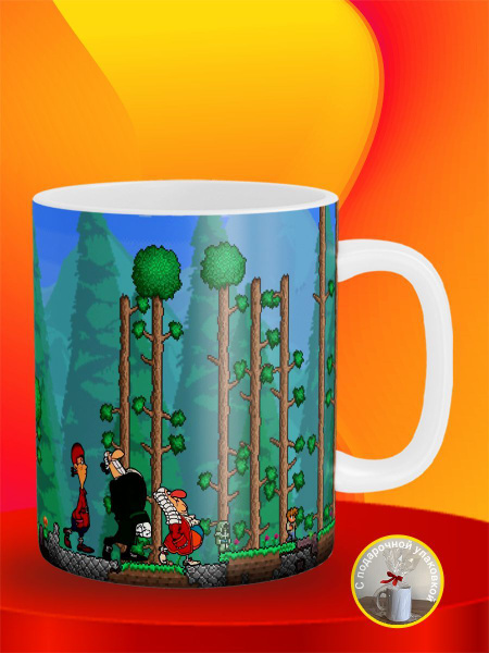 Кружка Geek Merch "Доктор Ливси Terraria Террария", 330 мл купить c ...