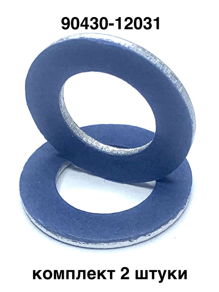 Прокладка сливной пробки Тойота 90430-12031 купить на OZON по низкой ...