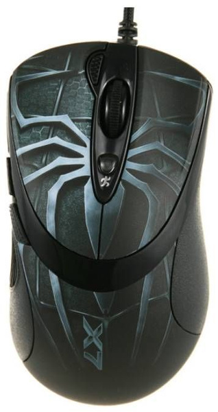 Игровая мышь A4Tech Мышь игровая A4tech X7 XL-747H BLUE Лазерная USB 3600 dpi v2 , голубой ...