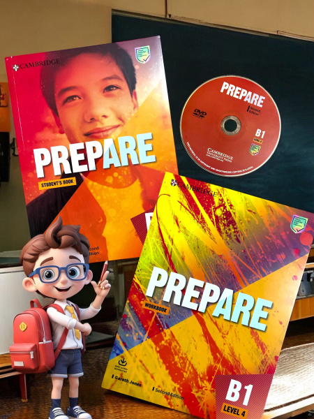 Prepare B1. Level 4: Student's Book+Workbook+CD комплект купить на OZON по низкой цене (1748867456)