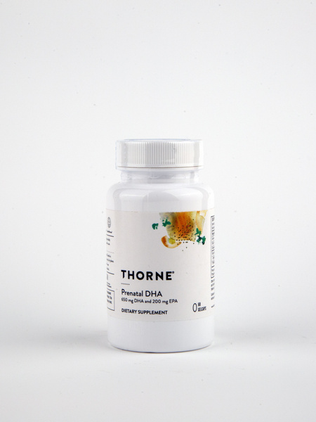 Пренатальный комплекс с ДГК и ЭПК, Prenatal DHA, Thorne Research, 60 капсул купить на OZON по ...