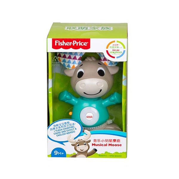 Fisher-Price Linkimals Musical Moose Китайская версия / Интерактивные ...