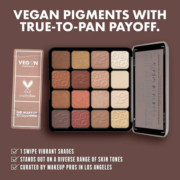 Характеристики Nyx Professional Makeup, Палитра теней для век Ultimate ...