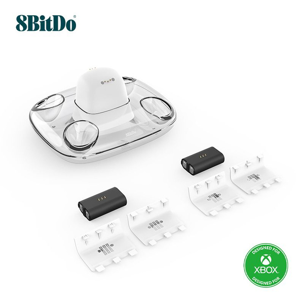 8BitDo Зарядная док-станция для геймпада + аккумулятор для Xbox Series,One X/S купить c ...