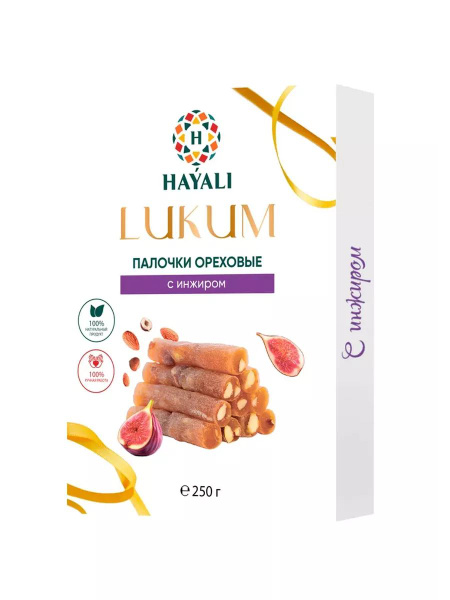 Палочки ореховые инжир 250г. купить на OZON по низкой цене (1794026387)
