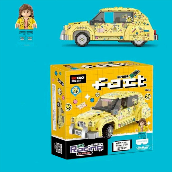 Конструктор DeCool "Creator Fiat", 296 деталей купить на OZON по низкой цене (1783767507)