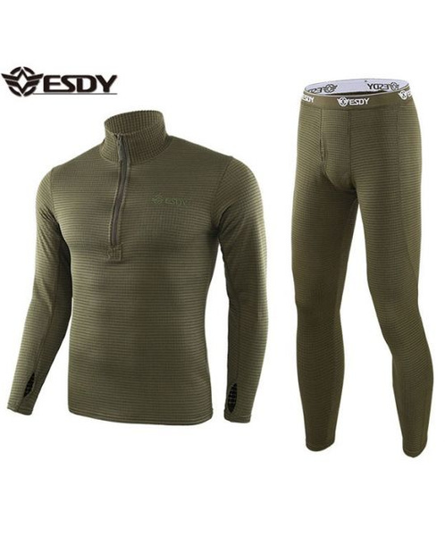 Термобелье для рыбалки и охоты ESDY, размер 44, 46 (M), На любой сезон, цвет оливковый - купить ...