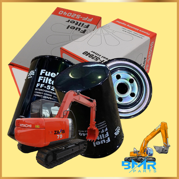 4658695 HITACHI Фильтр топливный (Aftermarket, FF-52040) для мини ...