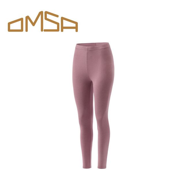 Термобрюки Женский Omsa, размер 52 На любой сезон античный розовый Повседневный Китай Средняя ...