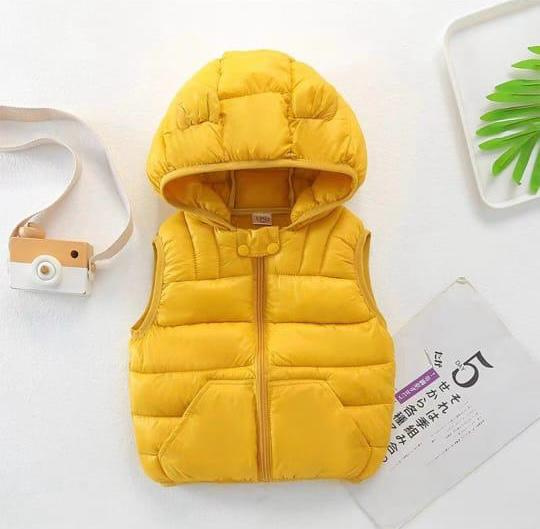 Жилет Мальчики, Девочки THANHDAT желтый меланж, размер 92, 98 купить c доставкой на OZON по ...